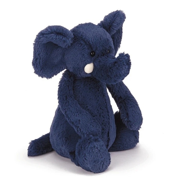 Jellycat | Toys | Jellycat Bashful Blue Elephant Plush Toy | Poshmark